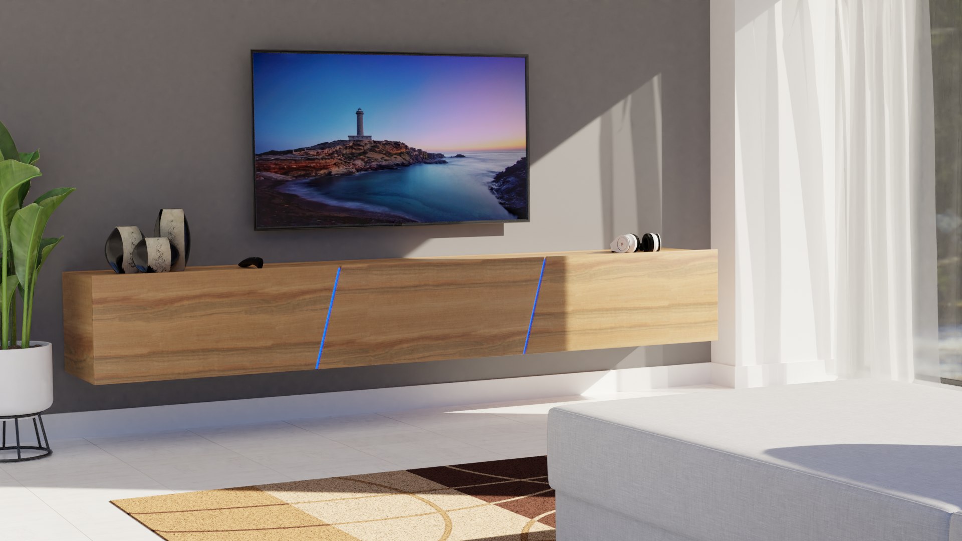 Tv tv-bench 3D model - TurboSquid 1664765