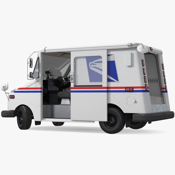Grumman LLV USA Post Car Rigged for Maya3D模型 - TurboSquid 2080924