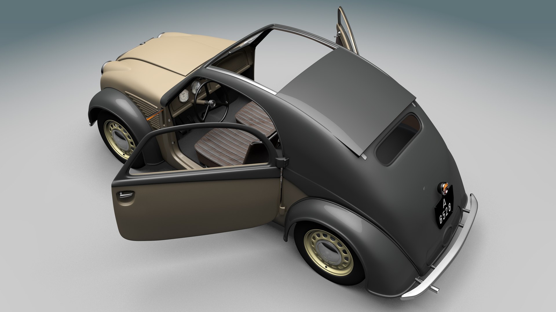 3D Baby Steyr 55 - TurboSquid 1462240