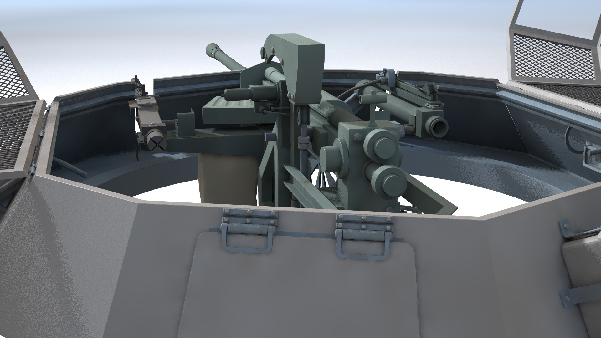 SdKfz 250 9 Leichter Schutzenpanzerwagen 2 Cm 3D - TurboSquid 2108088