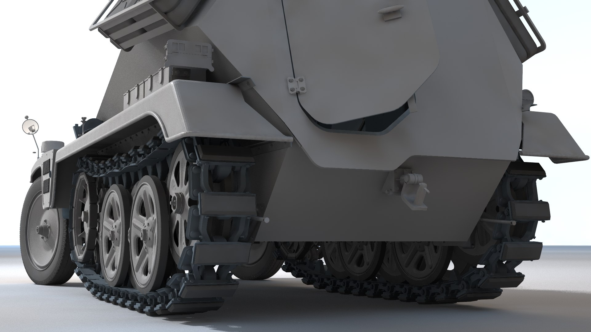 SdKfz 250 9 Leichter Schutzenpanzerwagen 2 Cm 3D - TurboSquid 2108088