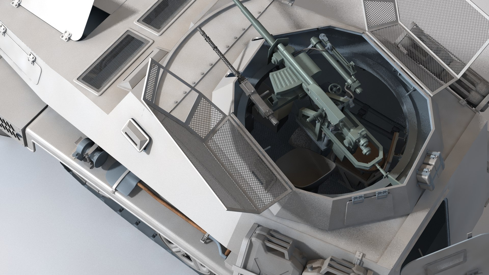 SdKfz 250 9 Leichter Schutzenpanzerwagen 2 Cm 3D - TurboSquid 2108088