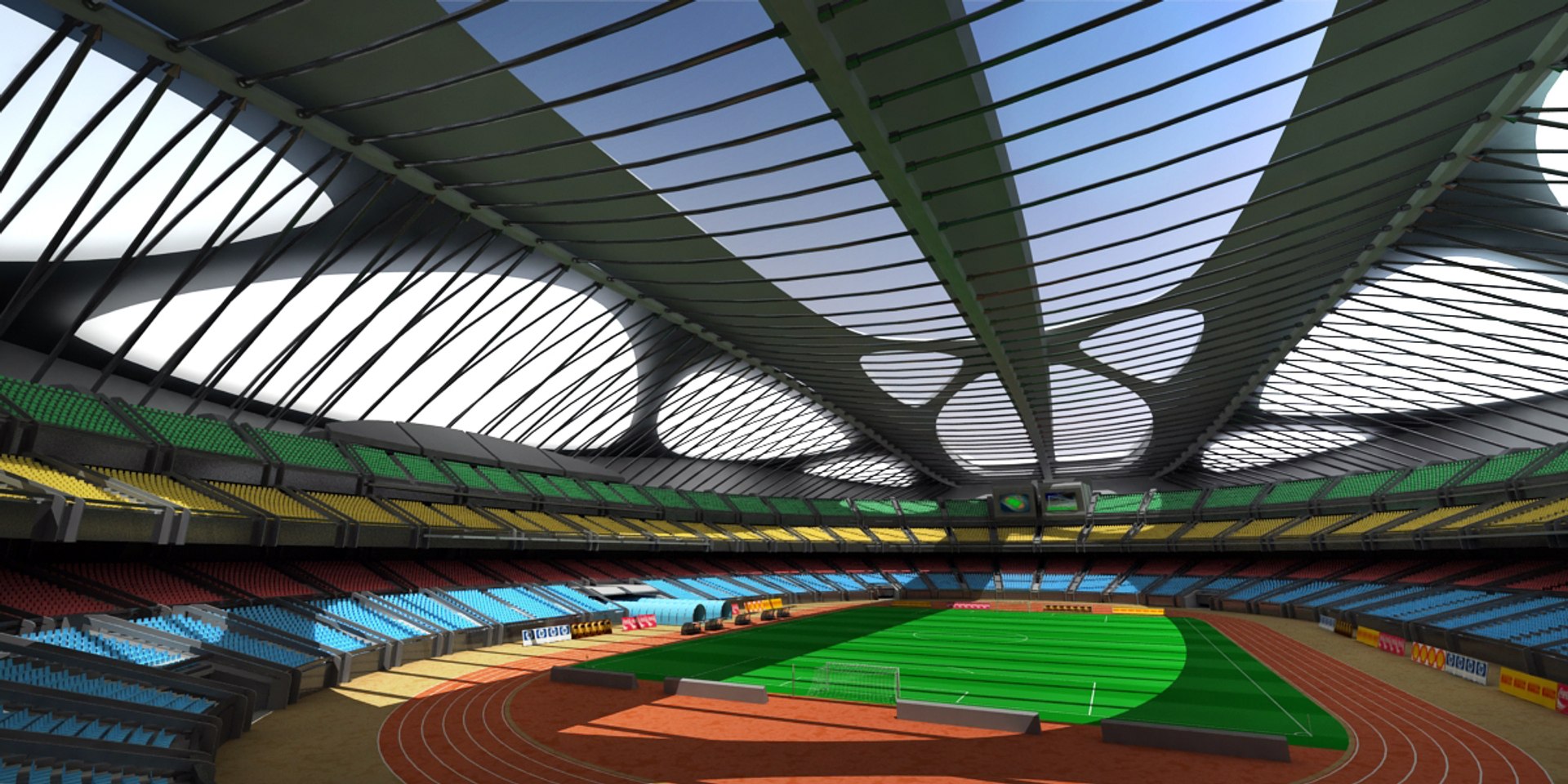 3D Designed Olympic Stadium Model - TurboSquid 1271613