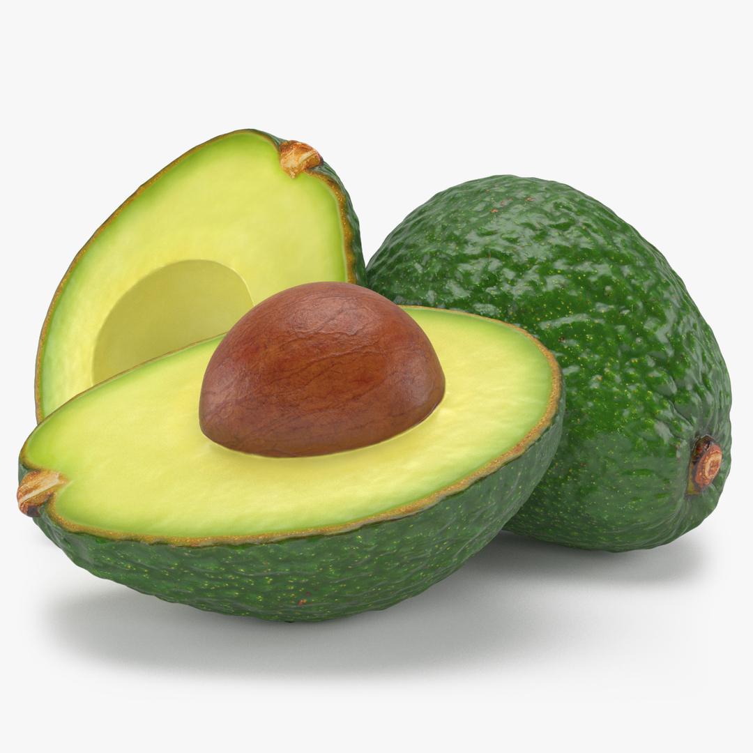 3D Avocado - TurboSquid 1855430