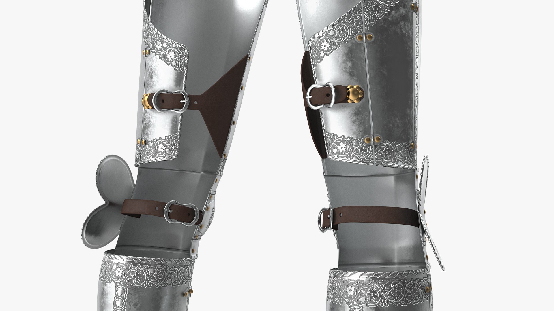 Plate Armor Medieval Leg Model - TurboSquid 1521113