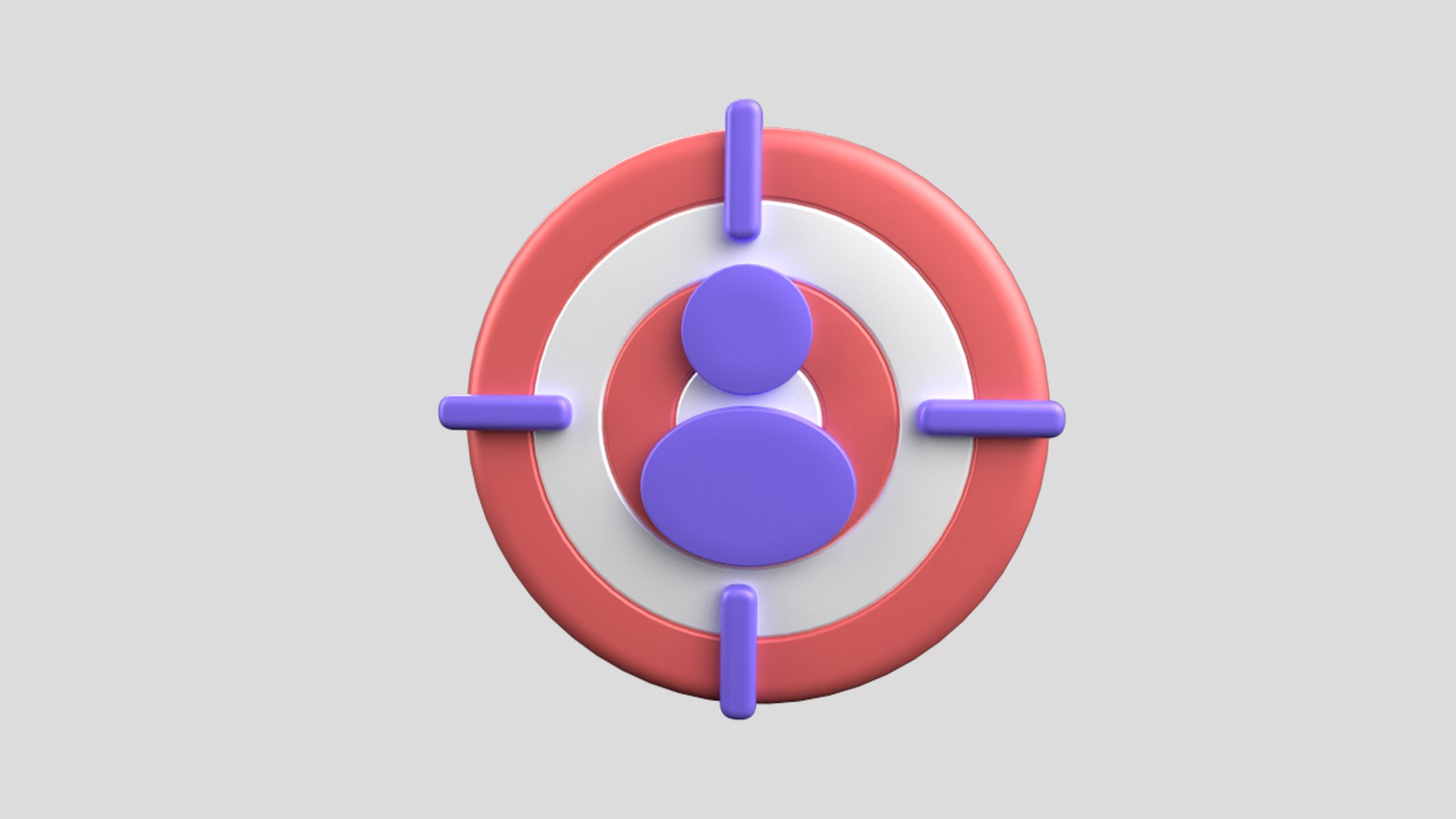 Target Contact Low-poly Icon 3D Model - TurboSquid 1918864