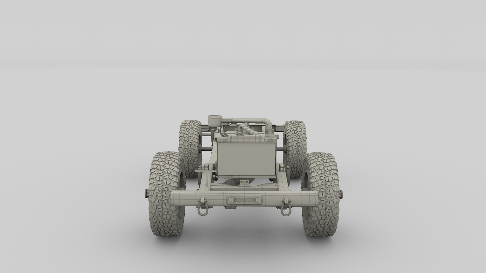 3D Model Offroad Vehicle Chassis - TurboSquid 1281081