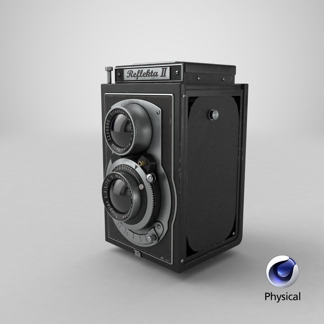 3d Model Welta Reflekta 2 Camera