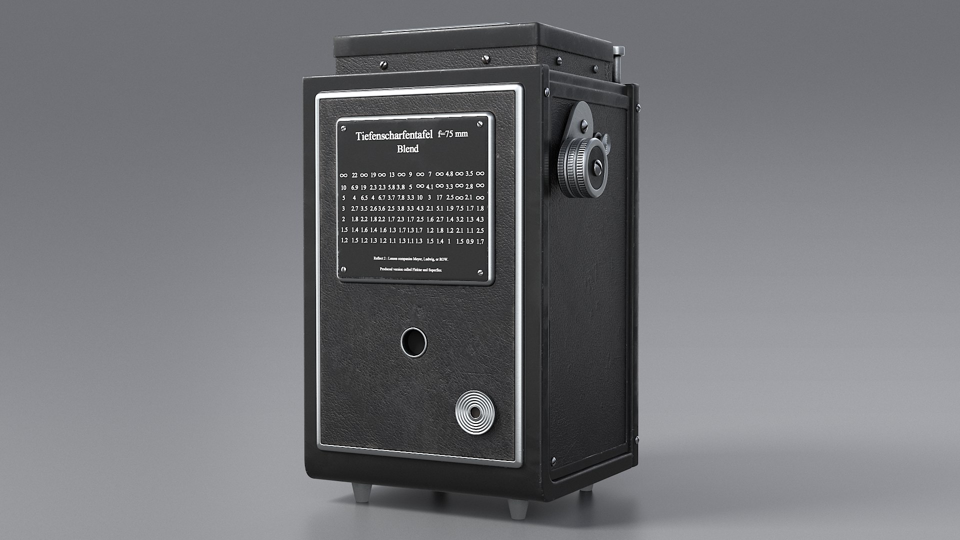 3d Model Welta Reflekta 2 Camera