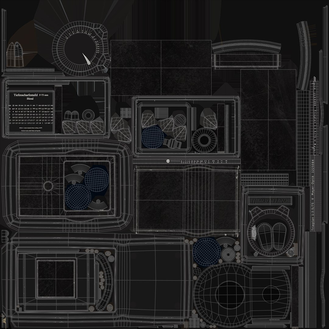 3d Model Welta Reflekta 2 Camera