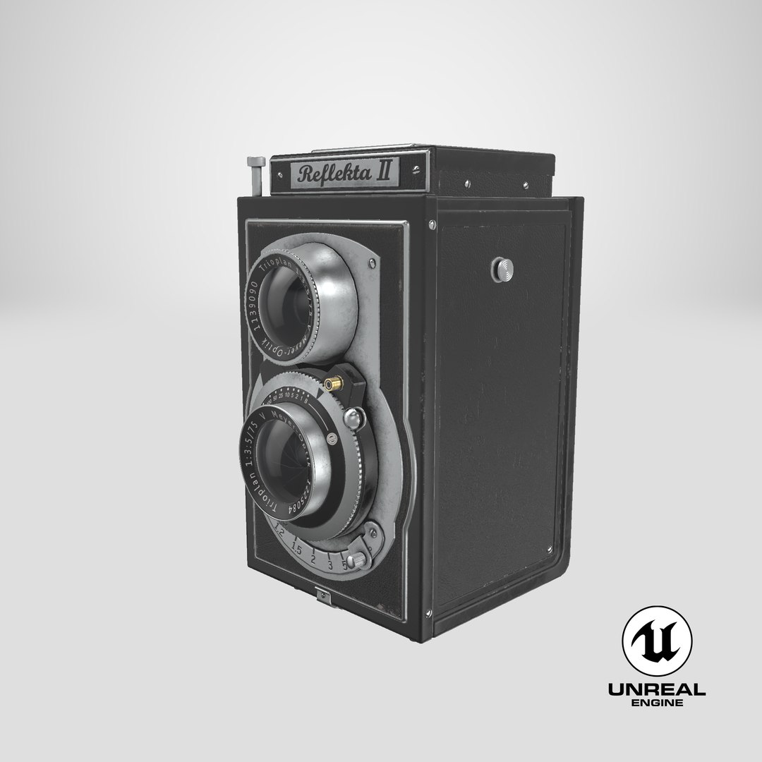 3d Model Welta Reflekta 2 Camera