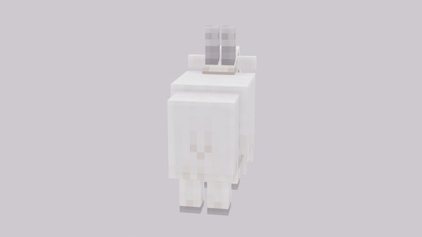 3D Minecraft Goat model - TurboSquid 2050994