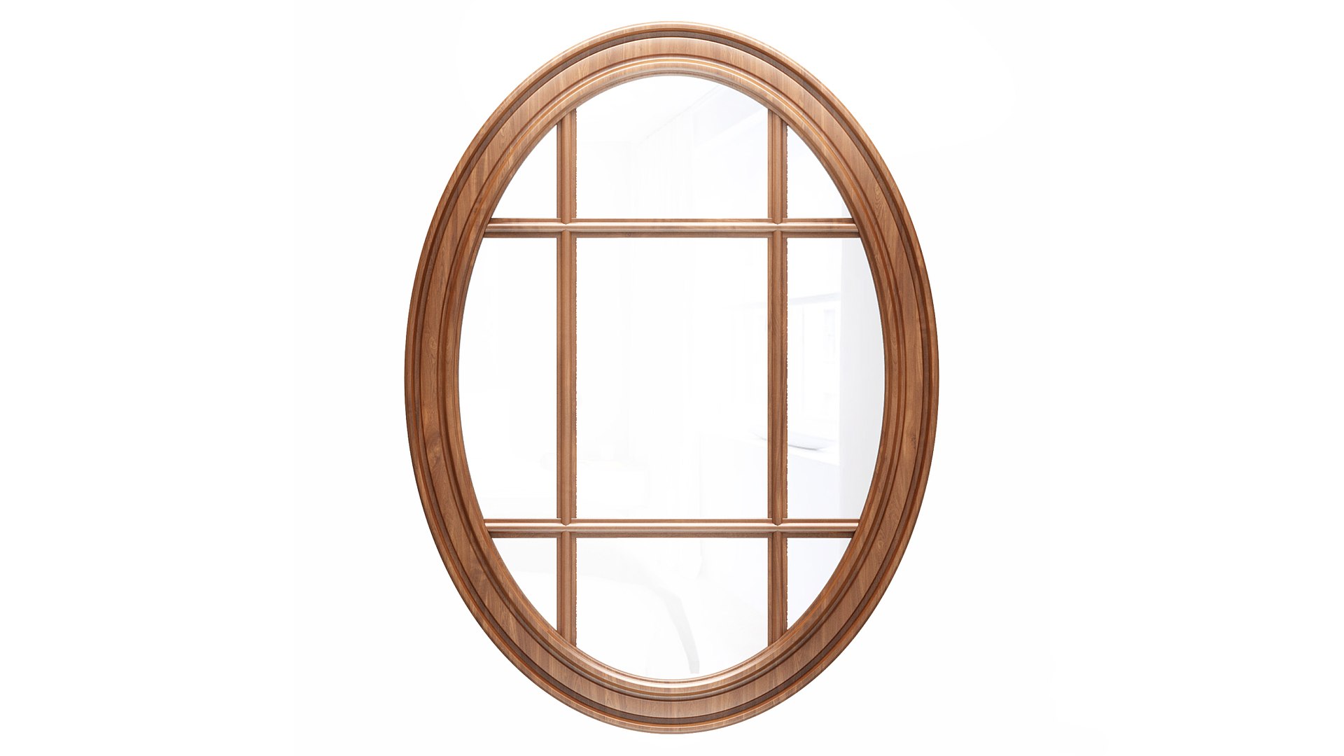 Mirror In A Wooden Frame GZ-M1030 Model - TurboSquid 2020949