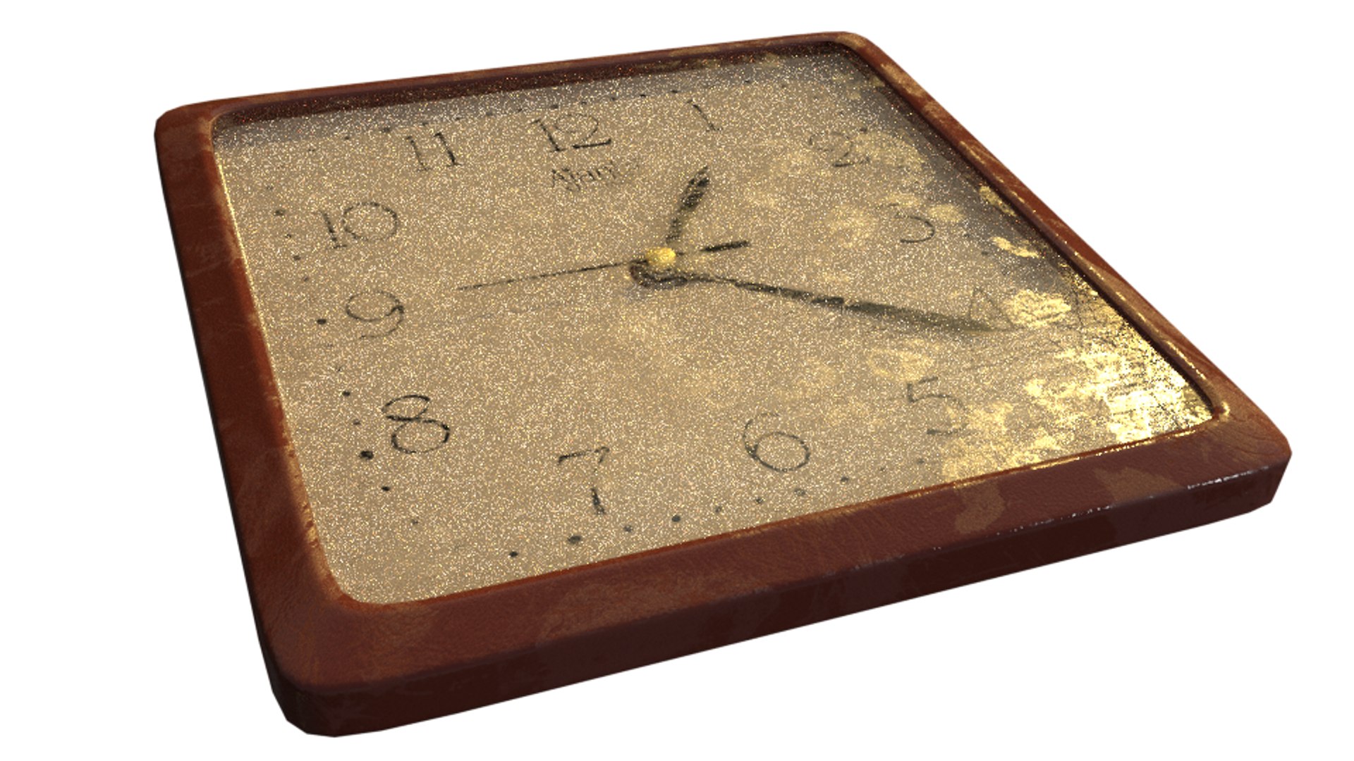 Wall Clock Model - TurboSquid 1376426