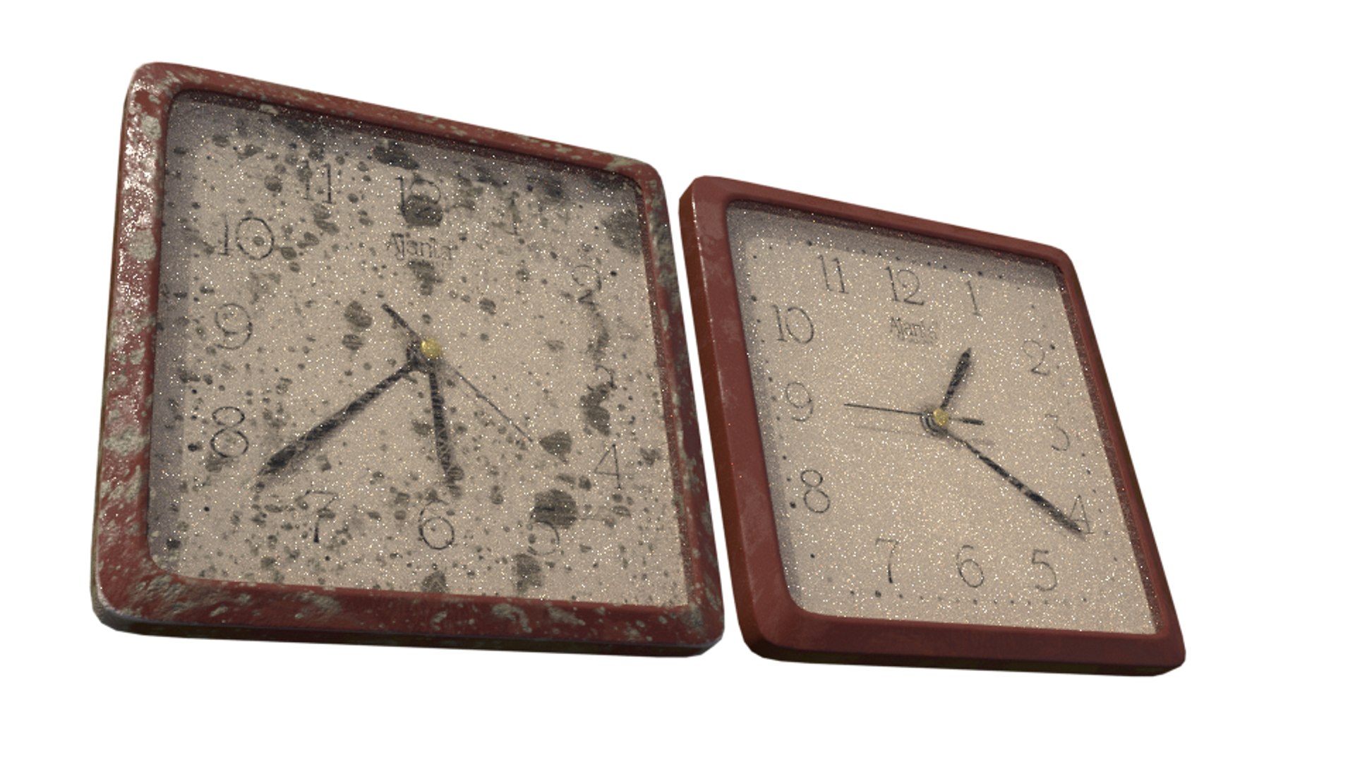 Wall Clock Model - TurboSquid 1376426
