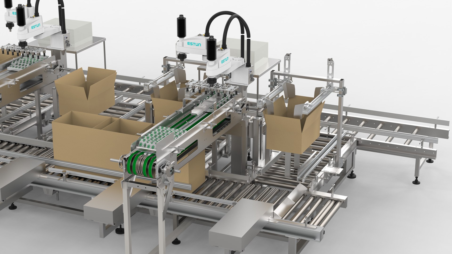 Food Packaging Production Line 3D Model - TurboSquid 1939229
