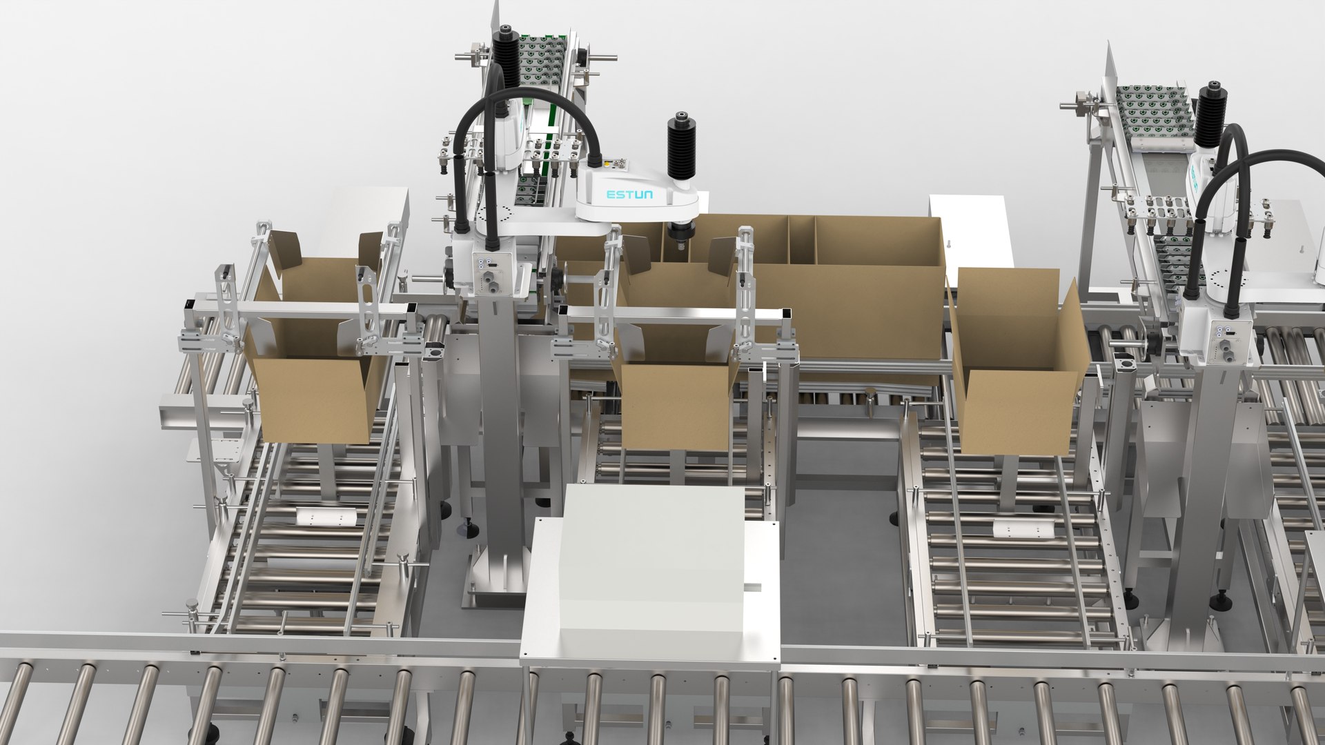 Food Packaging Production Line 3D Model - TurboSquid 1939229