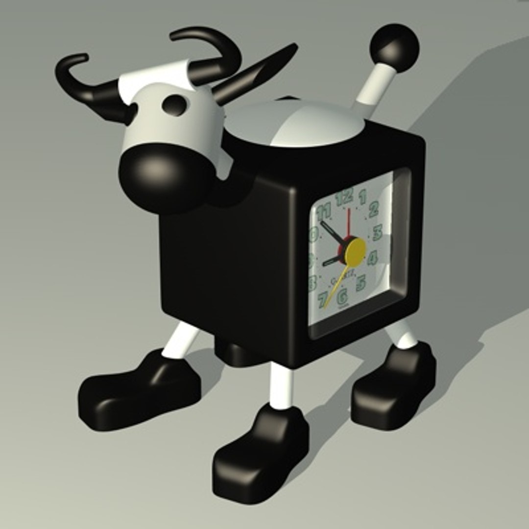 Cinema4d Cow Clock