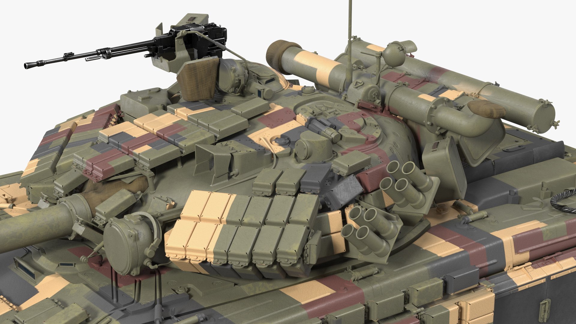 T64 BV Battle Tank Clean Rigged 3D model - TurboSquid 1981384