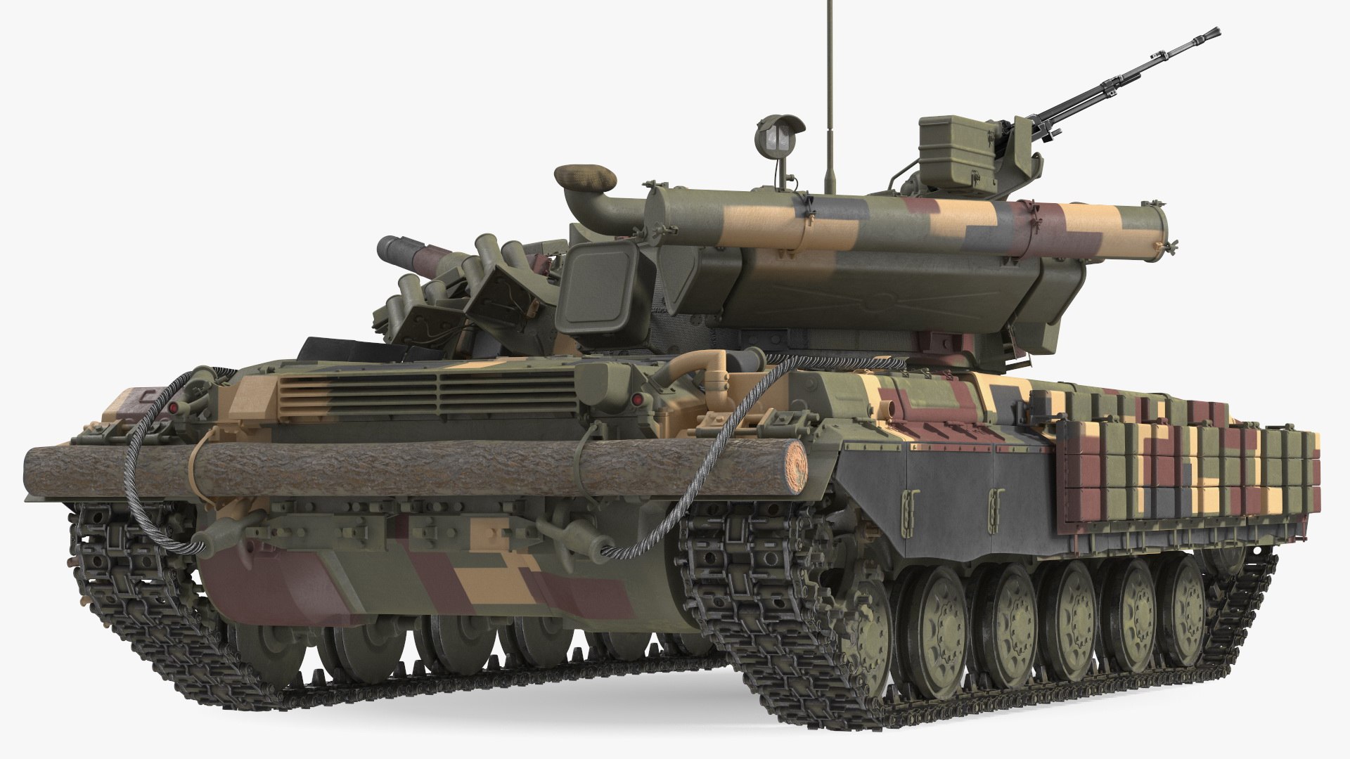 T64 BV Battle Tank Clean Rigged 3D model - TurboSquid 1981384