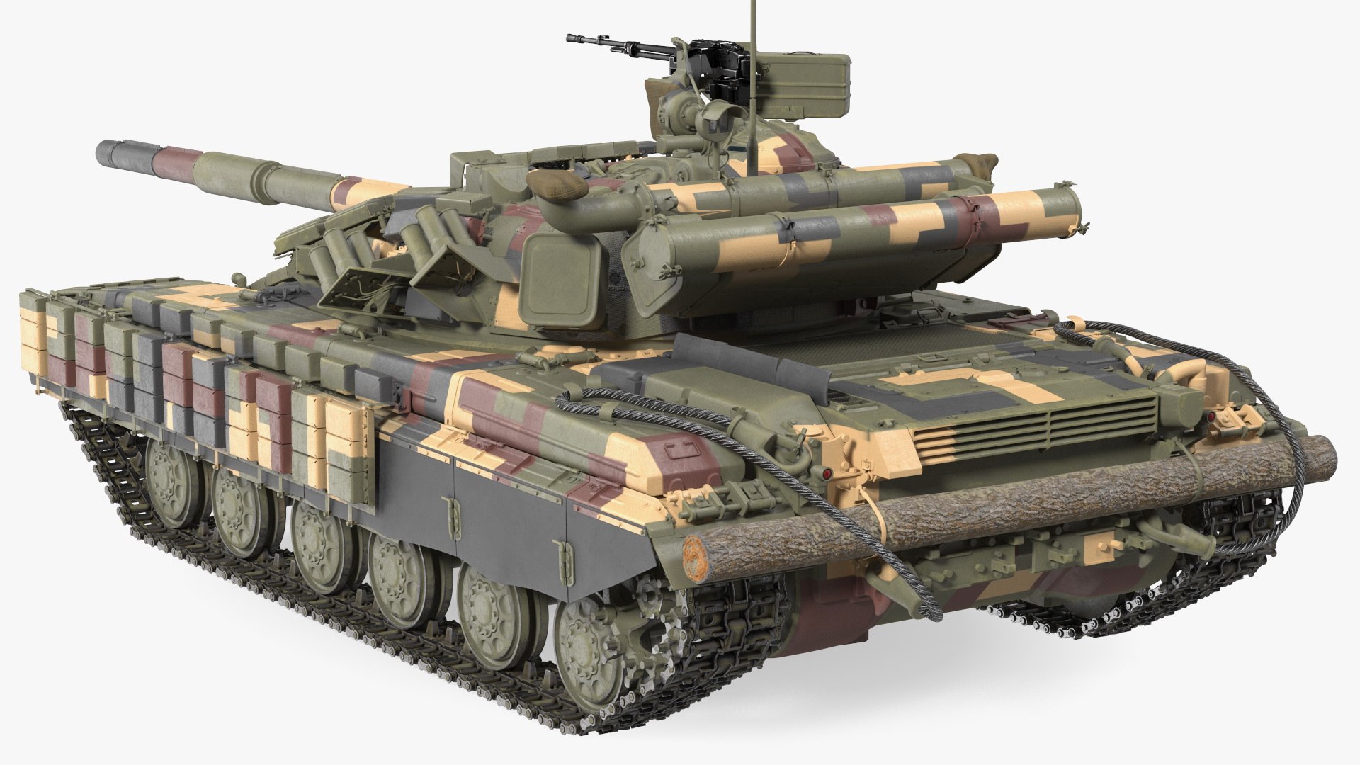 T64 BV Battle Tank Clean Rigged 3D model - TurboSquid 1981384