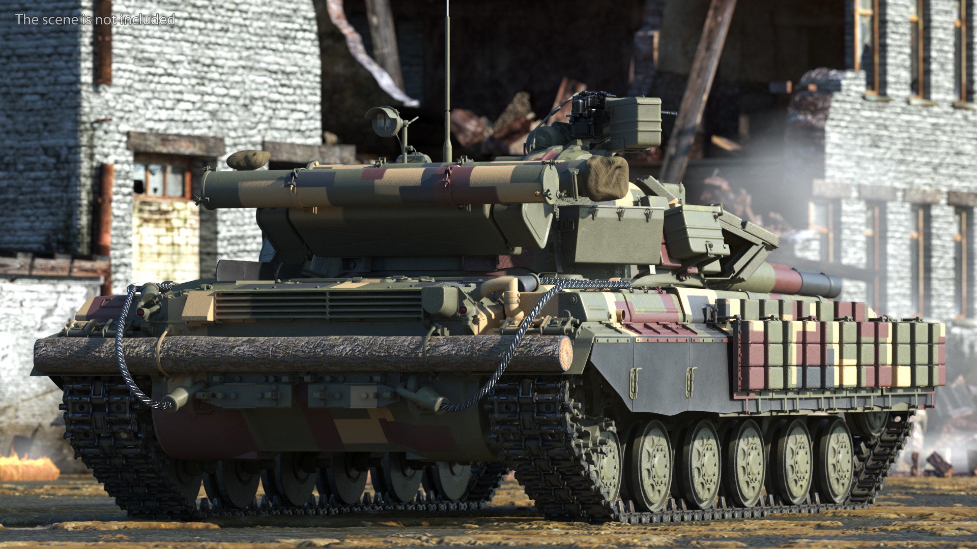 T64 BV Battle Tank Clean Rigged 3D model - TurboSquid 1981384