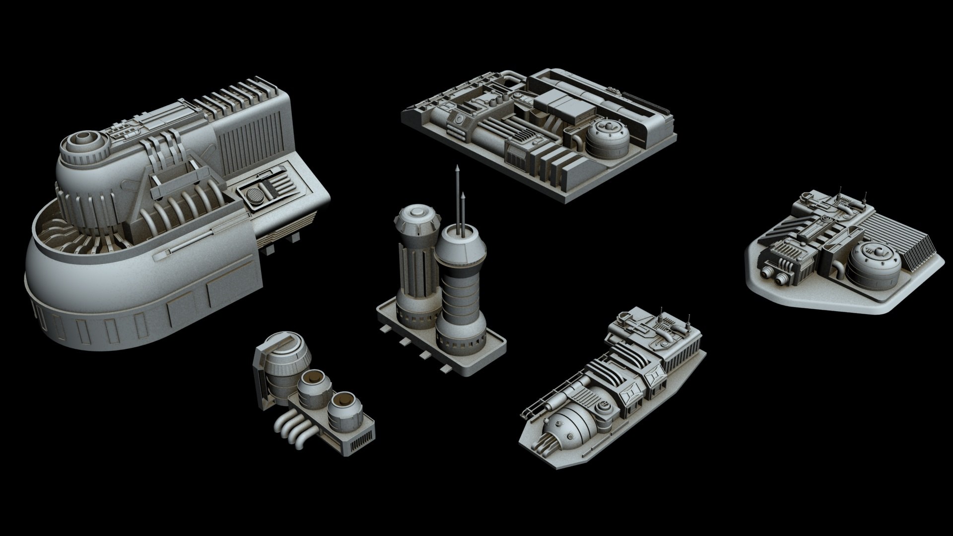 Starship 3D Model - TurboSquid 1508808