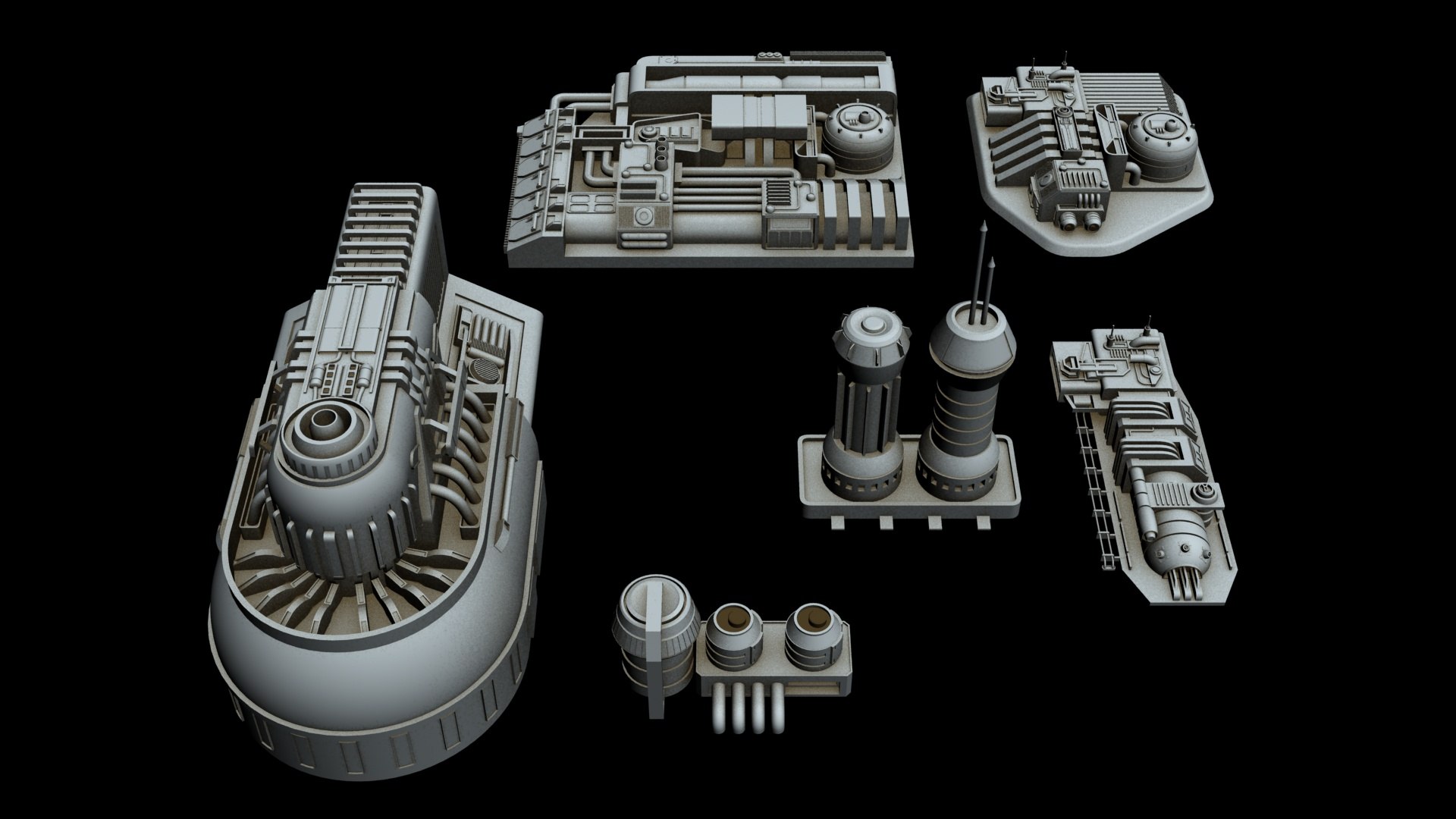 Starship 3D Model - TurboSquid 1508808