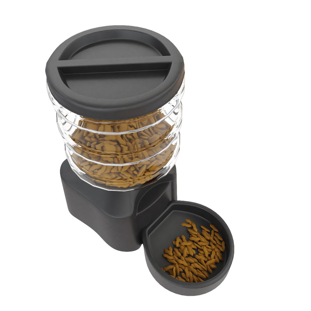 3D Pet Feeder Model - TurboSquid 1449523