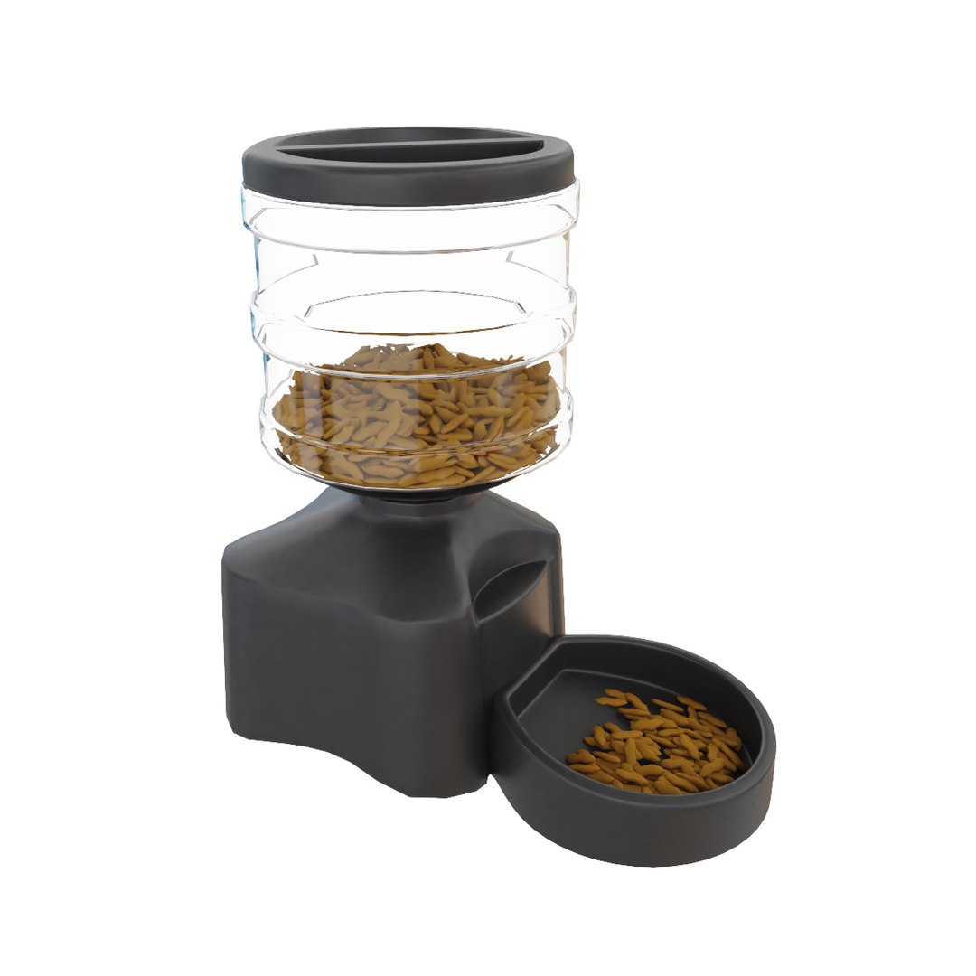 3D Pet Feeder Model - TurboSquid 1449523
