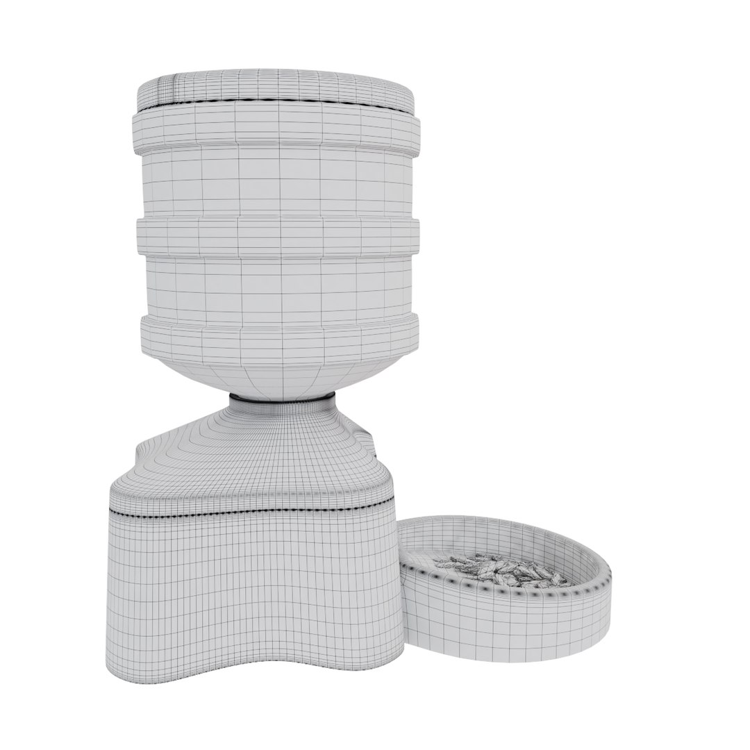 3D Pet Feeder Model - TurboSquid 1449523