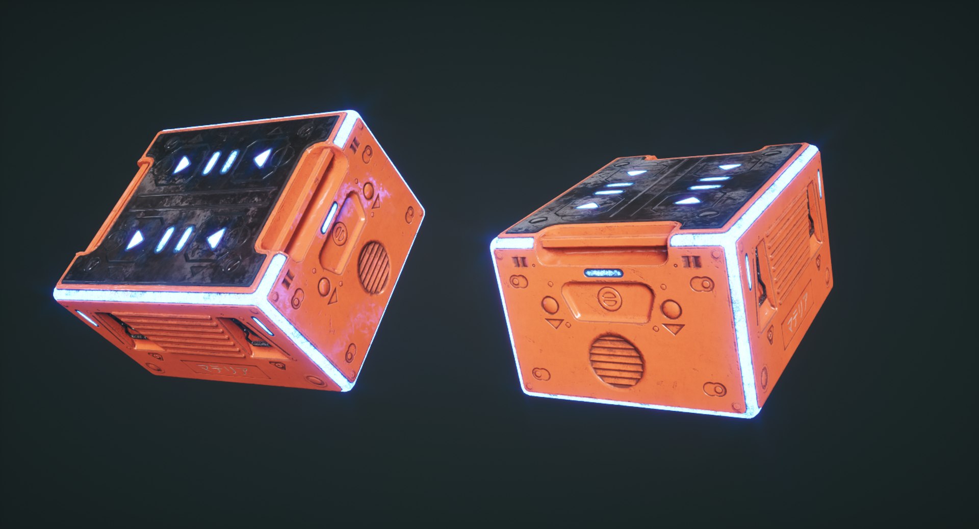 Sci Fi Box Tool 3D - TurboSquid 1431212