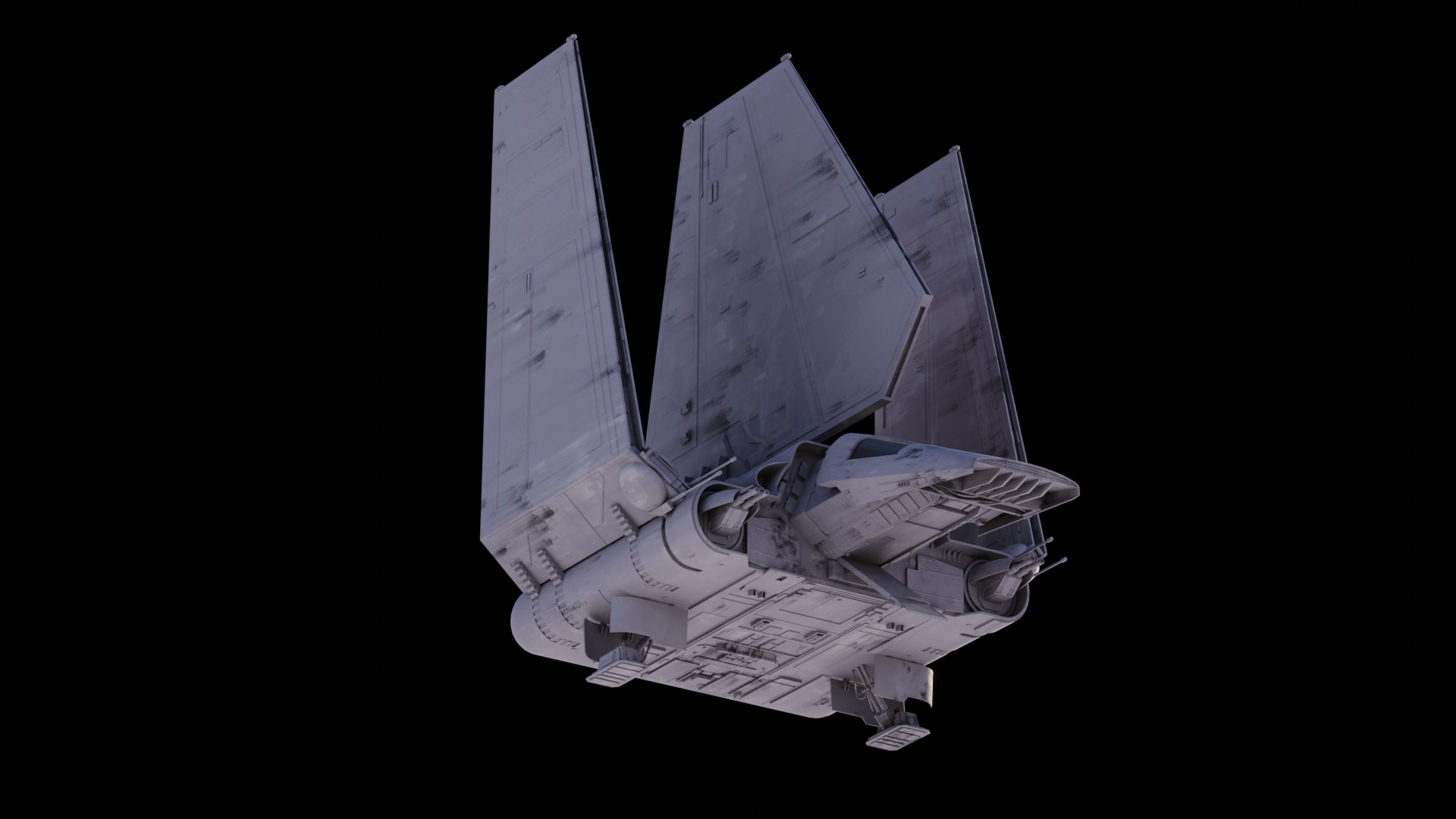Star Wars Lambda Class T 4A Shuttle 3D Model - TurboSquid 2135270