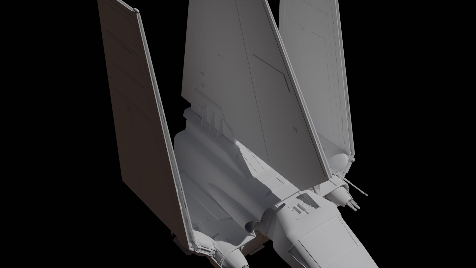 Star Wars Lambda Class T 4A Shuttle 3D Model - TurboSquid 2135270