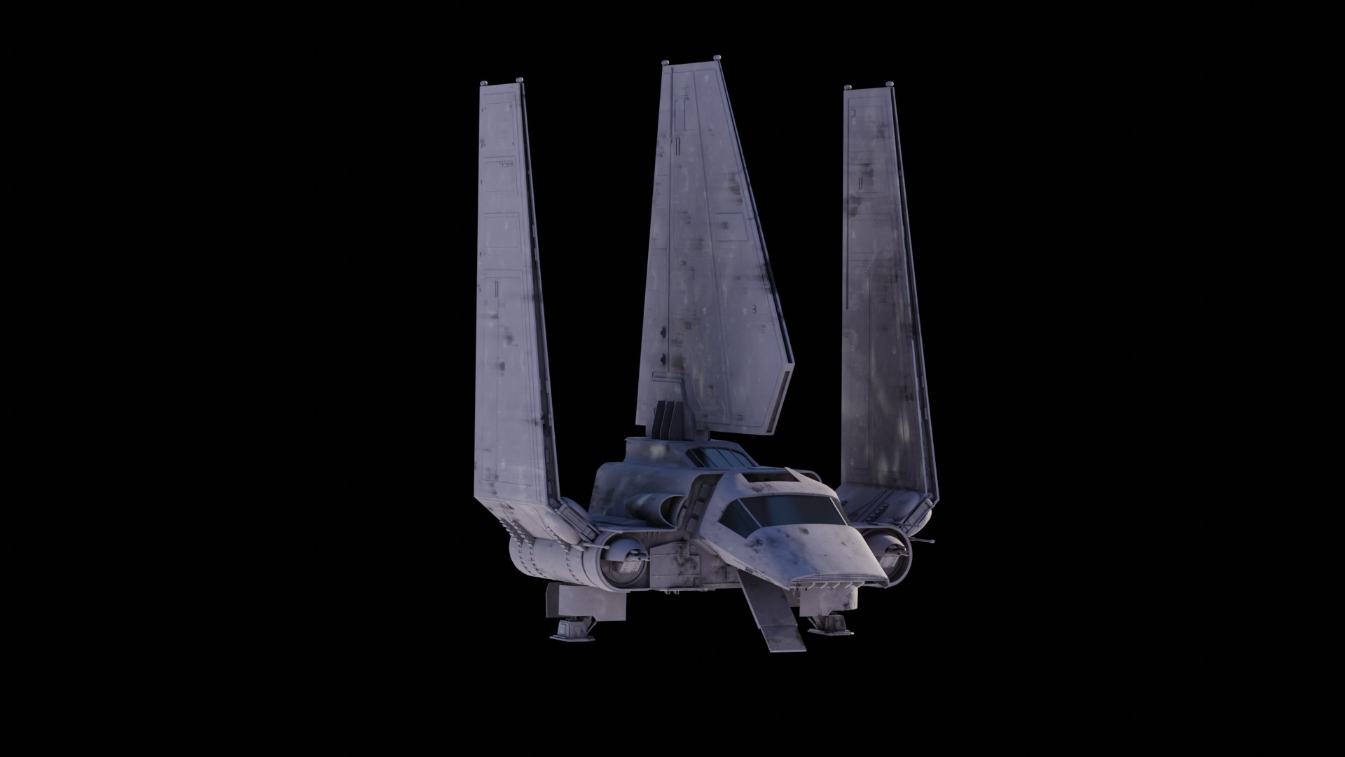 Star Wars Lambda Class T 4A Shuttle 3D Model - TurboSquid 2135270