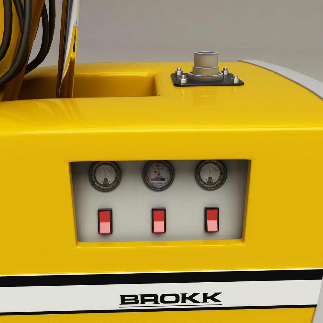 3ds Max Brokk Remote Controlled Demolition