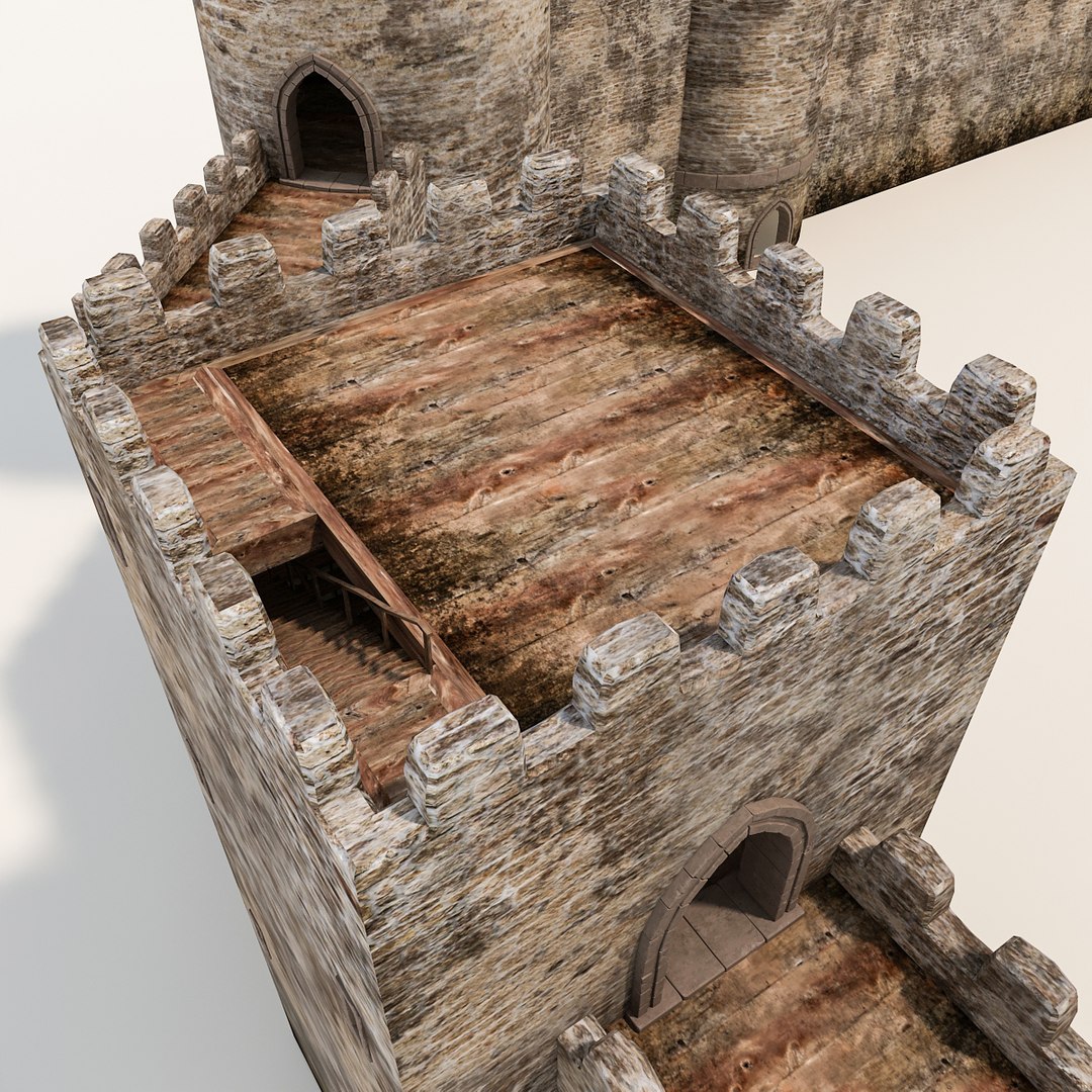 Modular Castle Pack 3D - TurboSquid 1556789