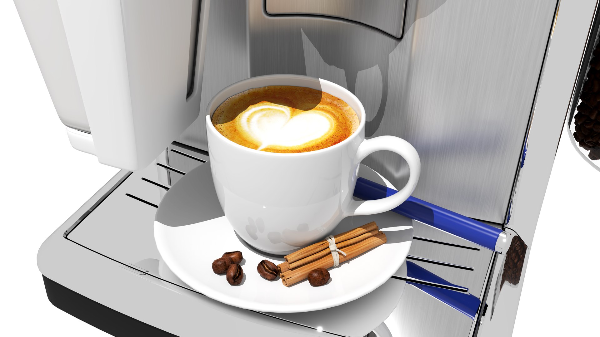 3D Model Of Coffee Machine 3D Model - TurboSquid 2289931