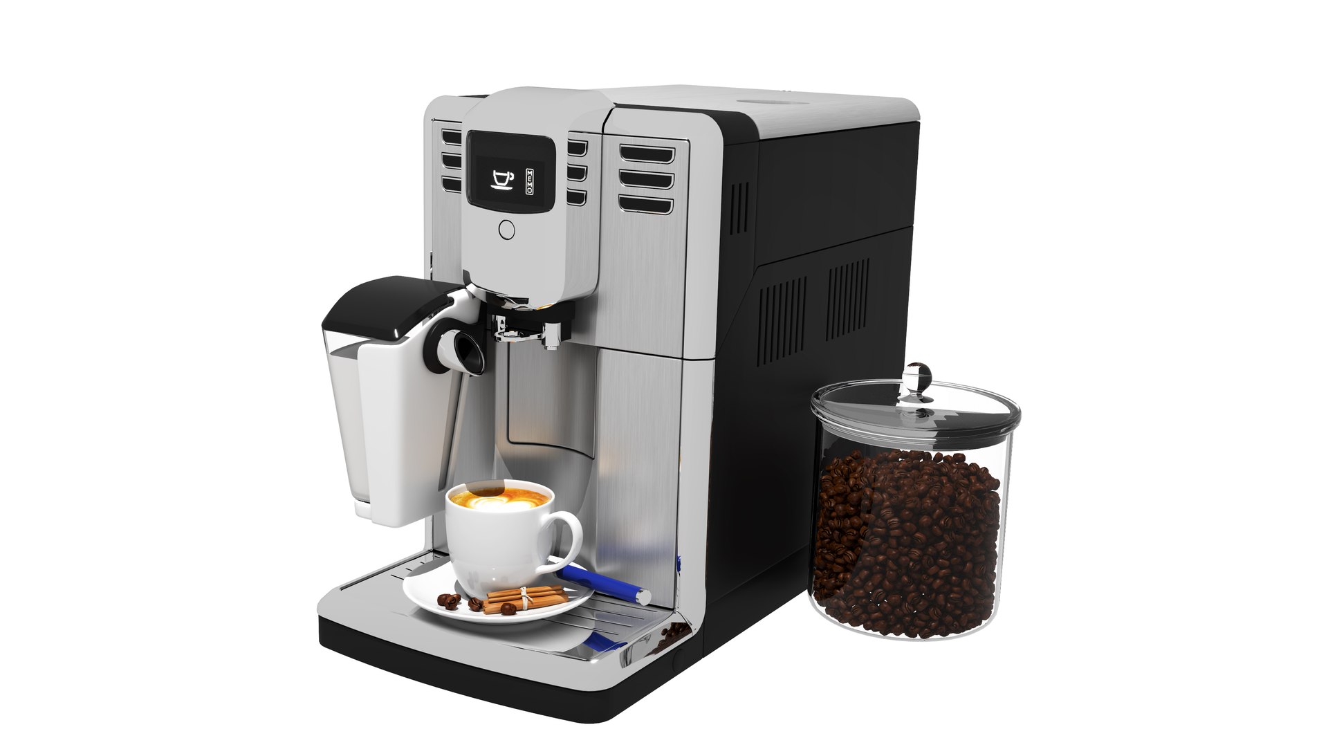 3D Model Of Coffee Machine 3D Model - TurboSquid 2289931