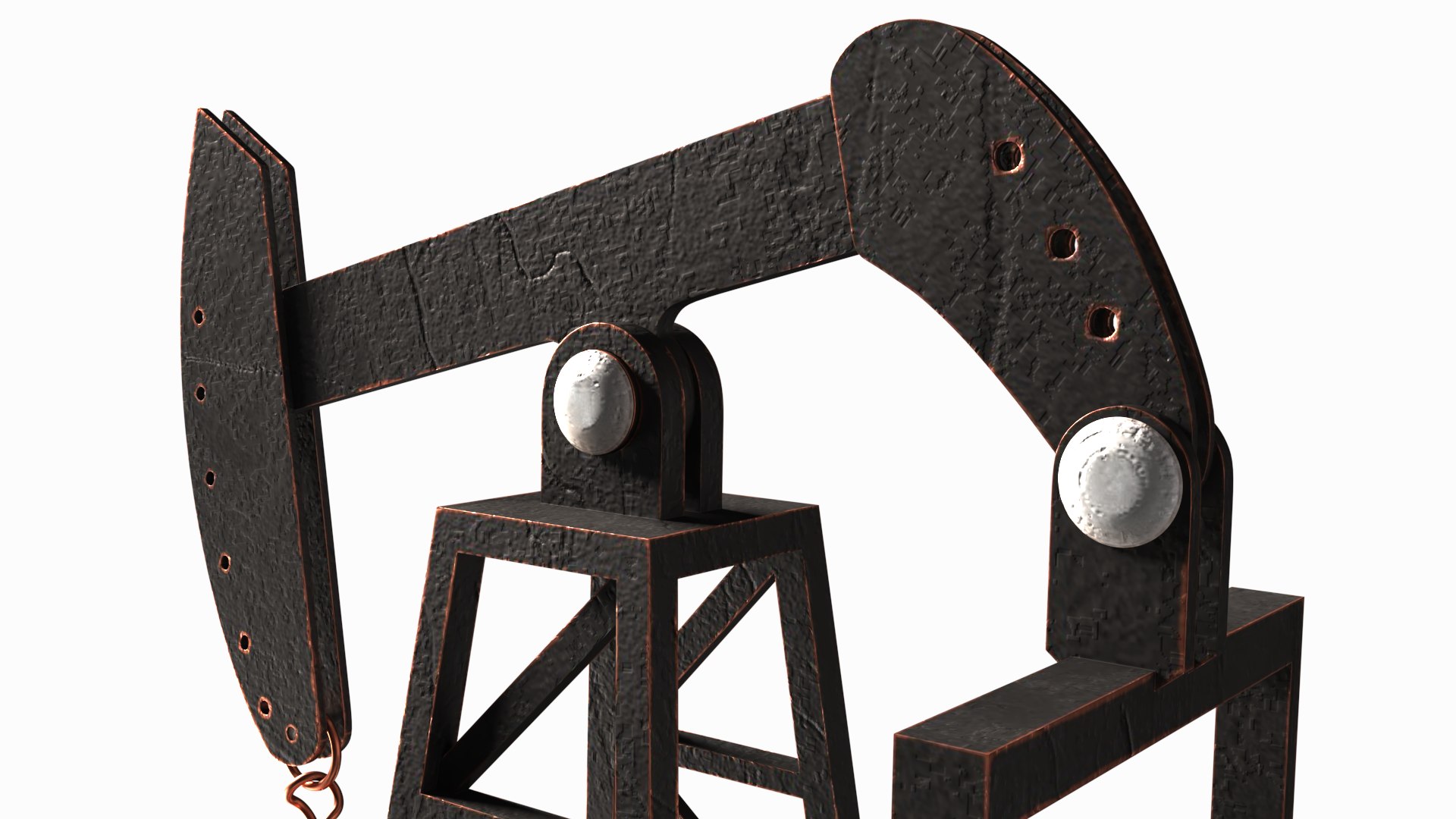 3D Oil Rig Miniature Model - TurboSquid 2104584