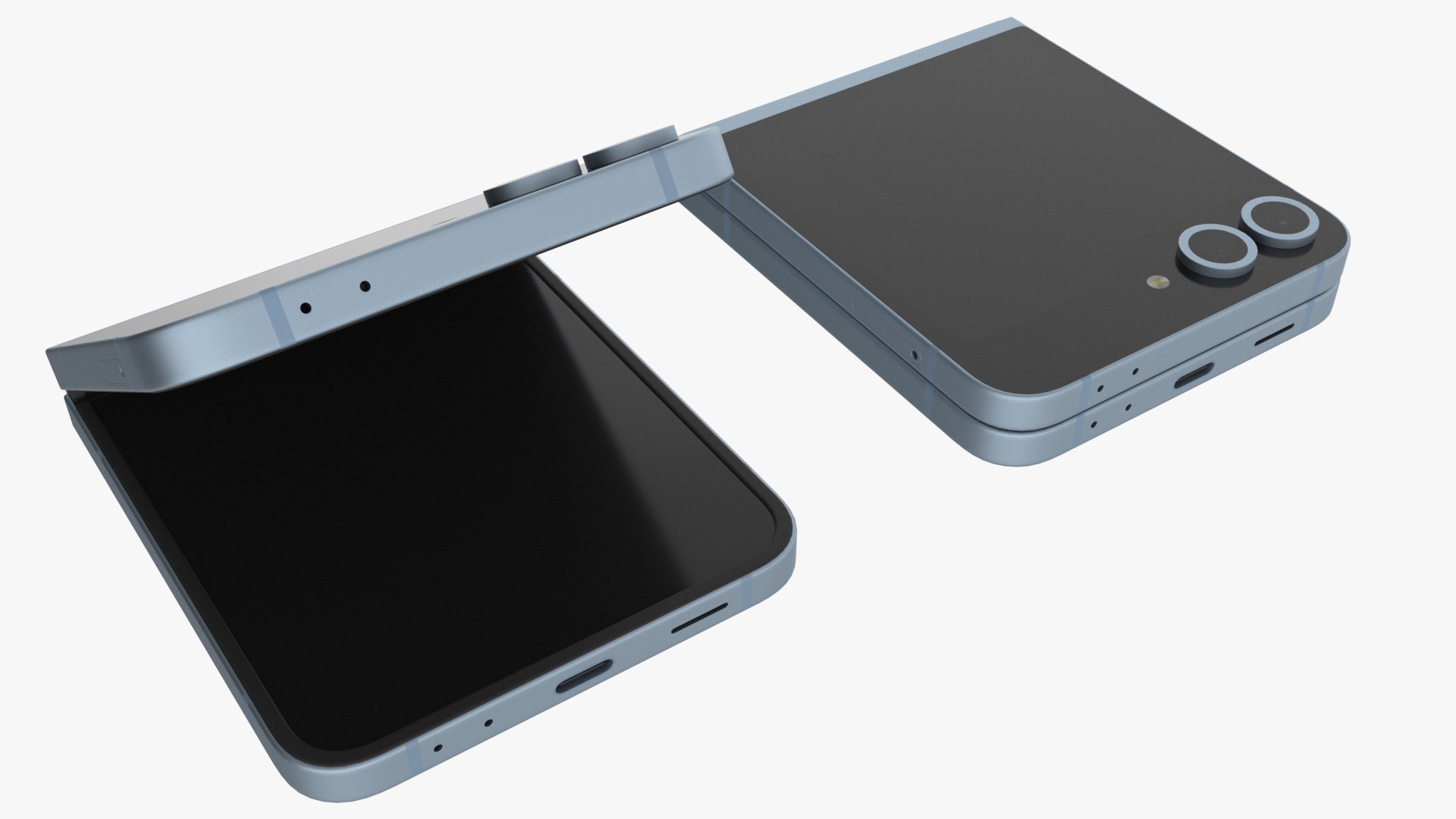 Samsung Galaxy Z Flip 6 Blue 3D Model - TurboSquid 2333772