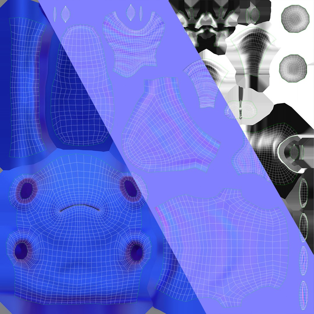 3d Model Alien Worm Paean