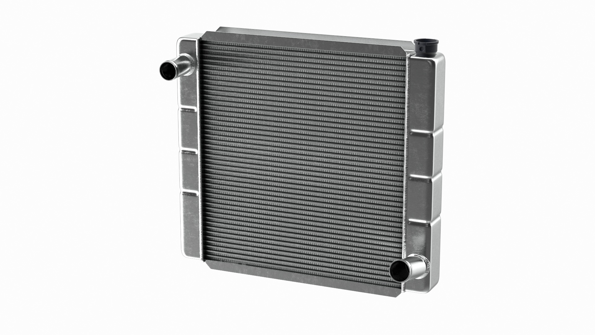 Car Aluminum Radiator 3D Model - TurboSquid 1930074