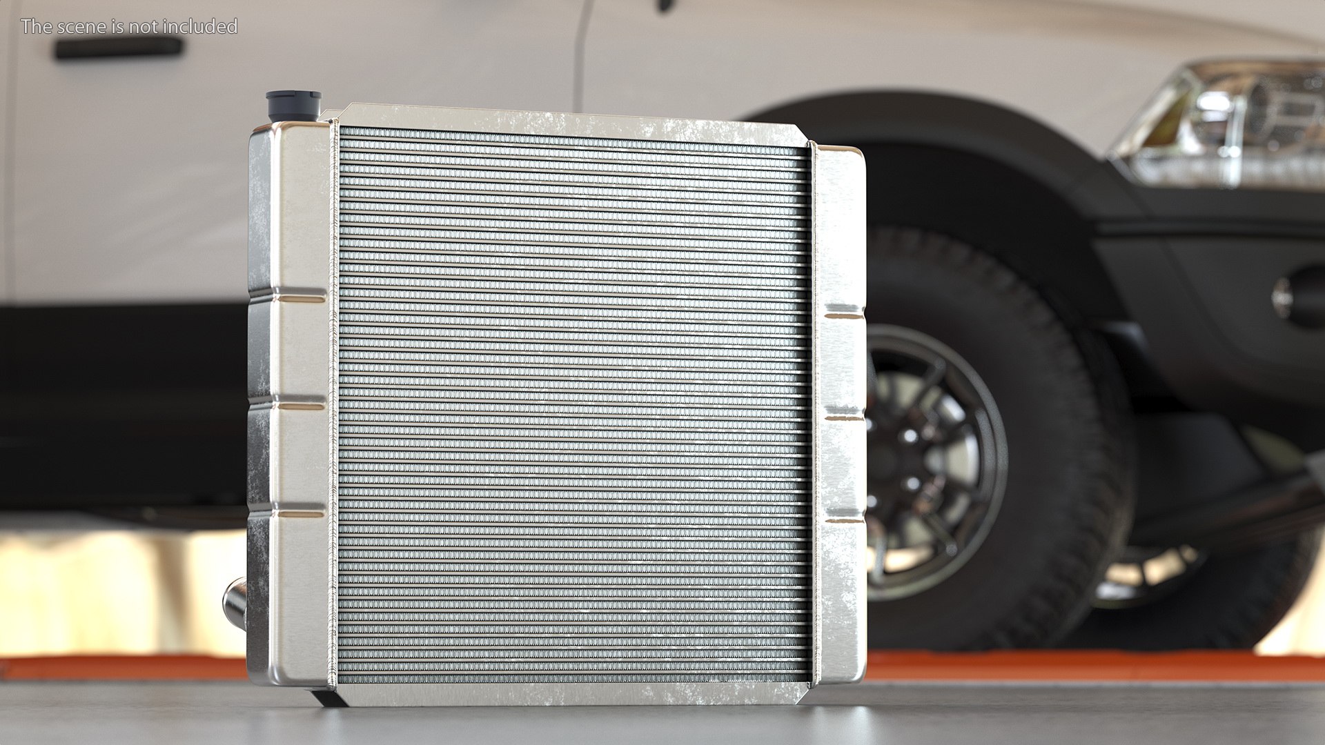 Car Aluminum Radiator 3D Model - TurboSquid 1930074