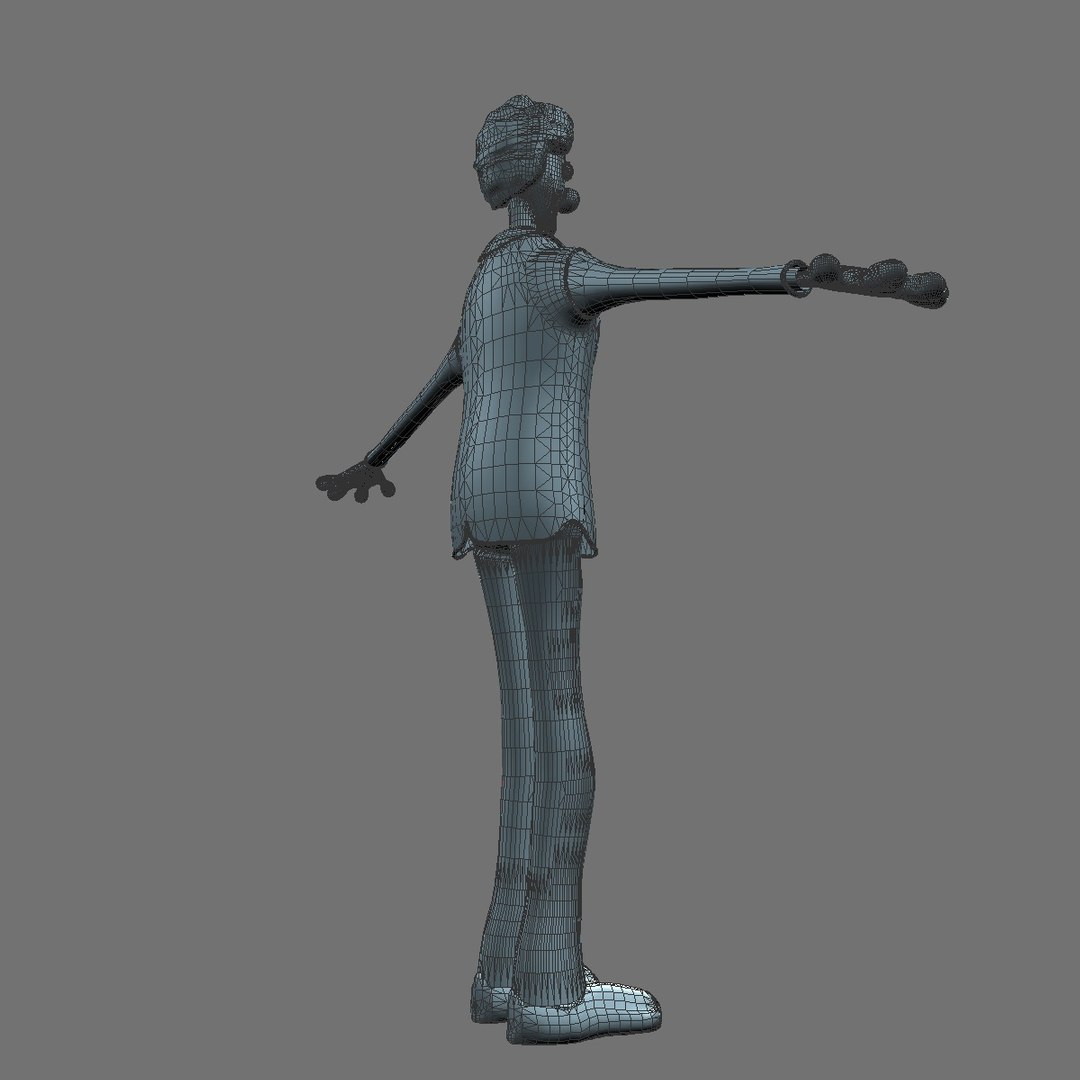 3d Robert Male Cartoon Character