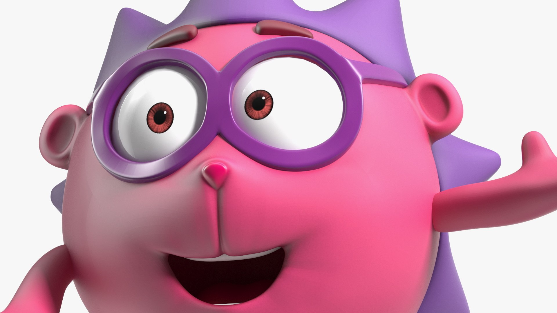 GoGoRiki Hedgehog Character Happy Pose 3D Model - TurboSquid 2121368