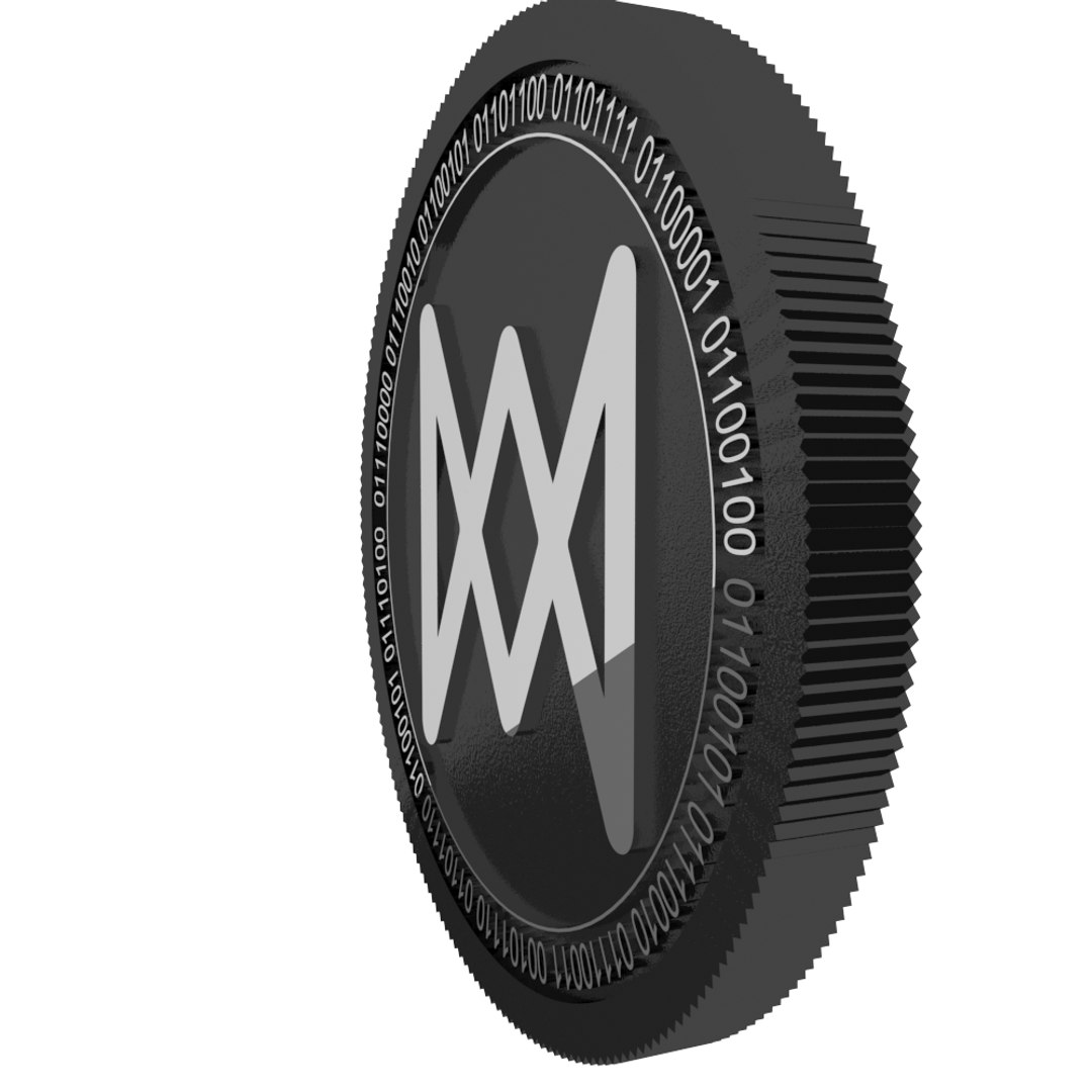 Quark chain coin 3D model - TurboSquid 1458389