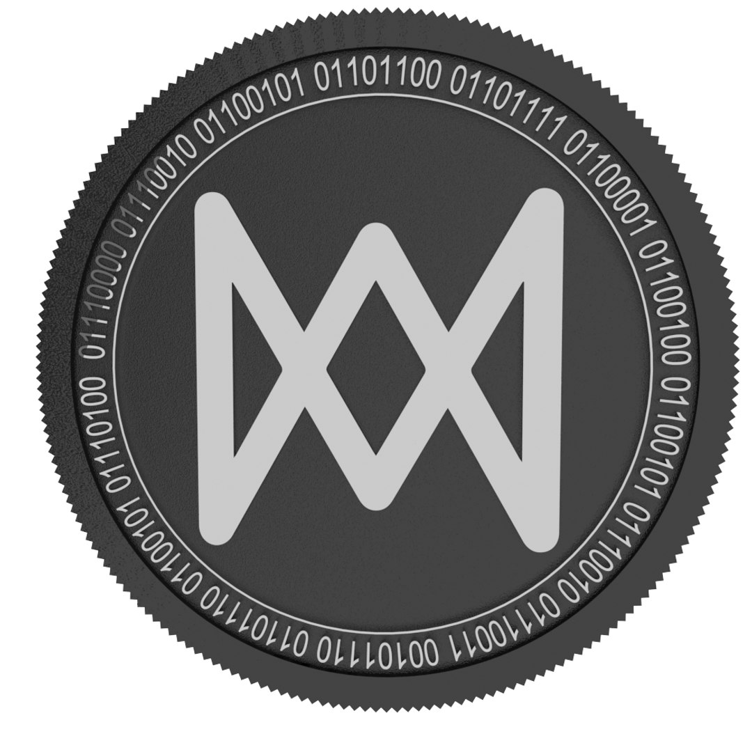 Quark chain coin 3D model - TurboSquid 1458389