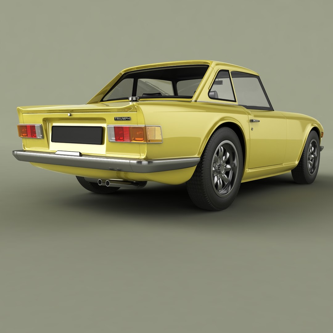 3D Model Triumph Tr6 - TurboSquid 1266824