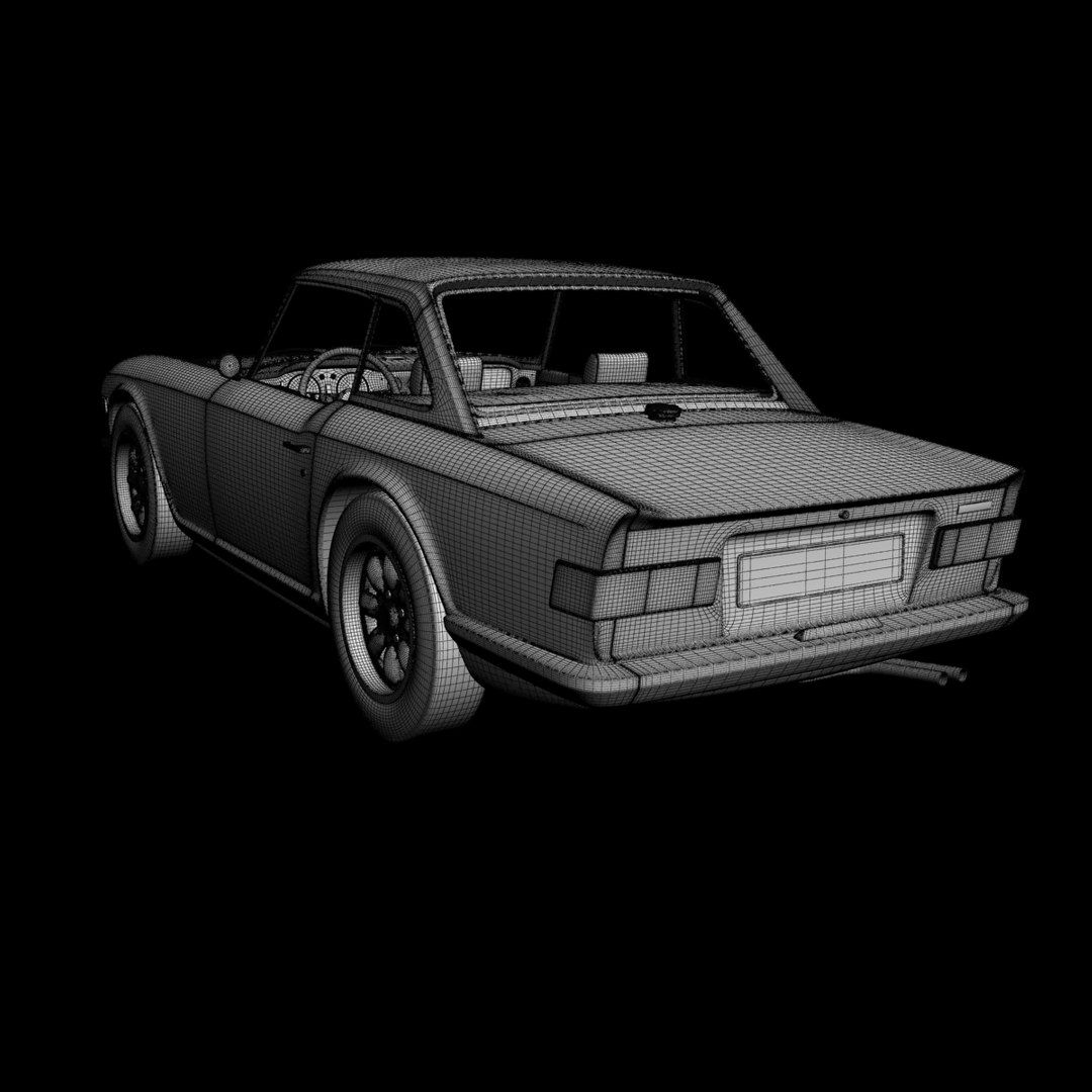 3D Model Triumph Tr6 - TurboSquid 1266824